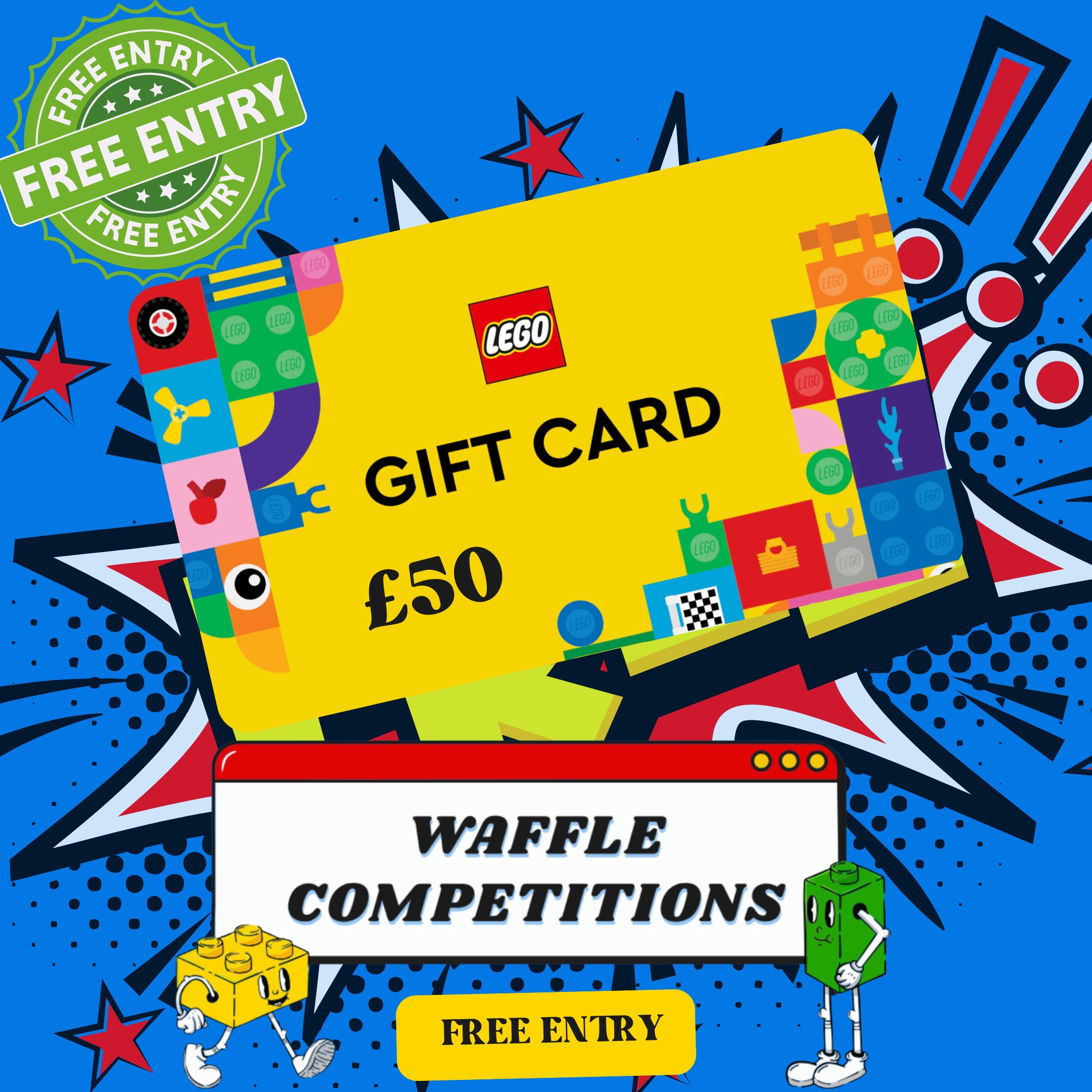 Giveaway 406 – Waffle Competitions