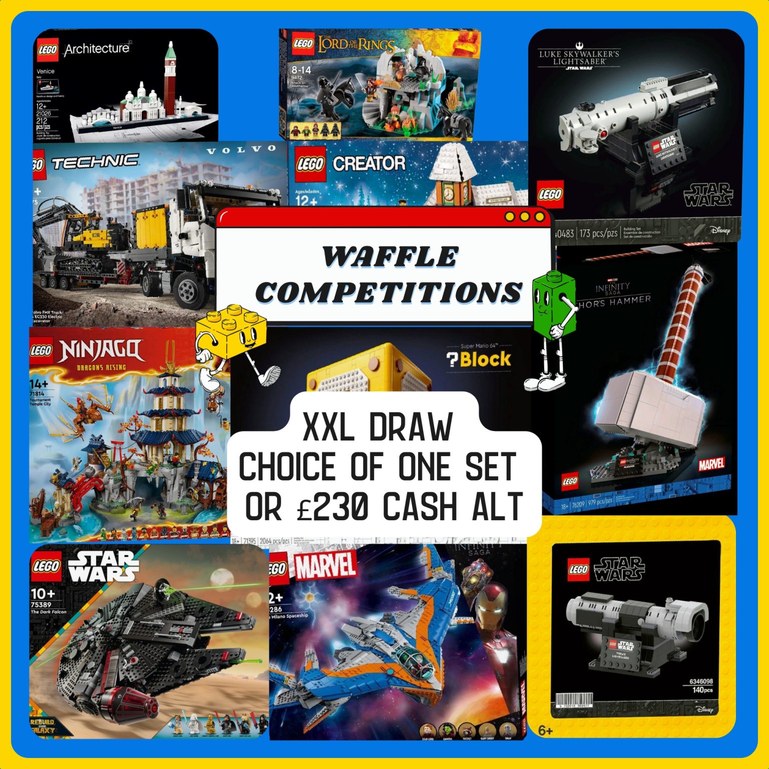 Waffle Competitions – The UK's Dedicated LEGO Competition Community